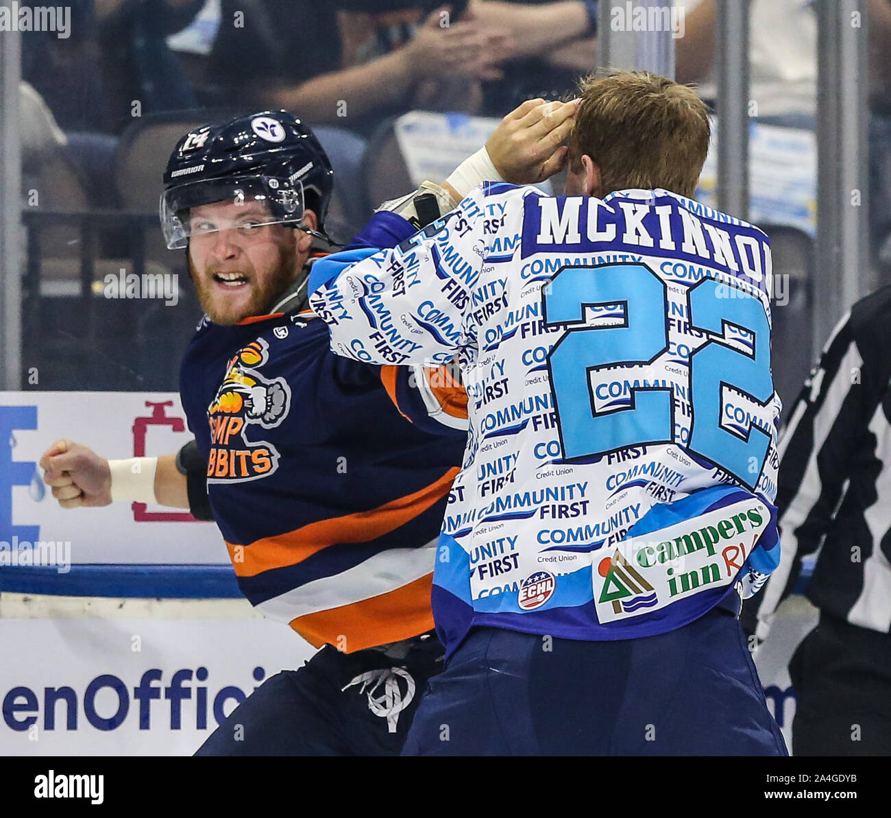 Less than a minute into the season opener Icemen forward Ian McKinnon ...