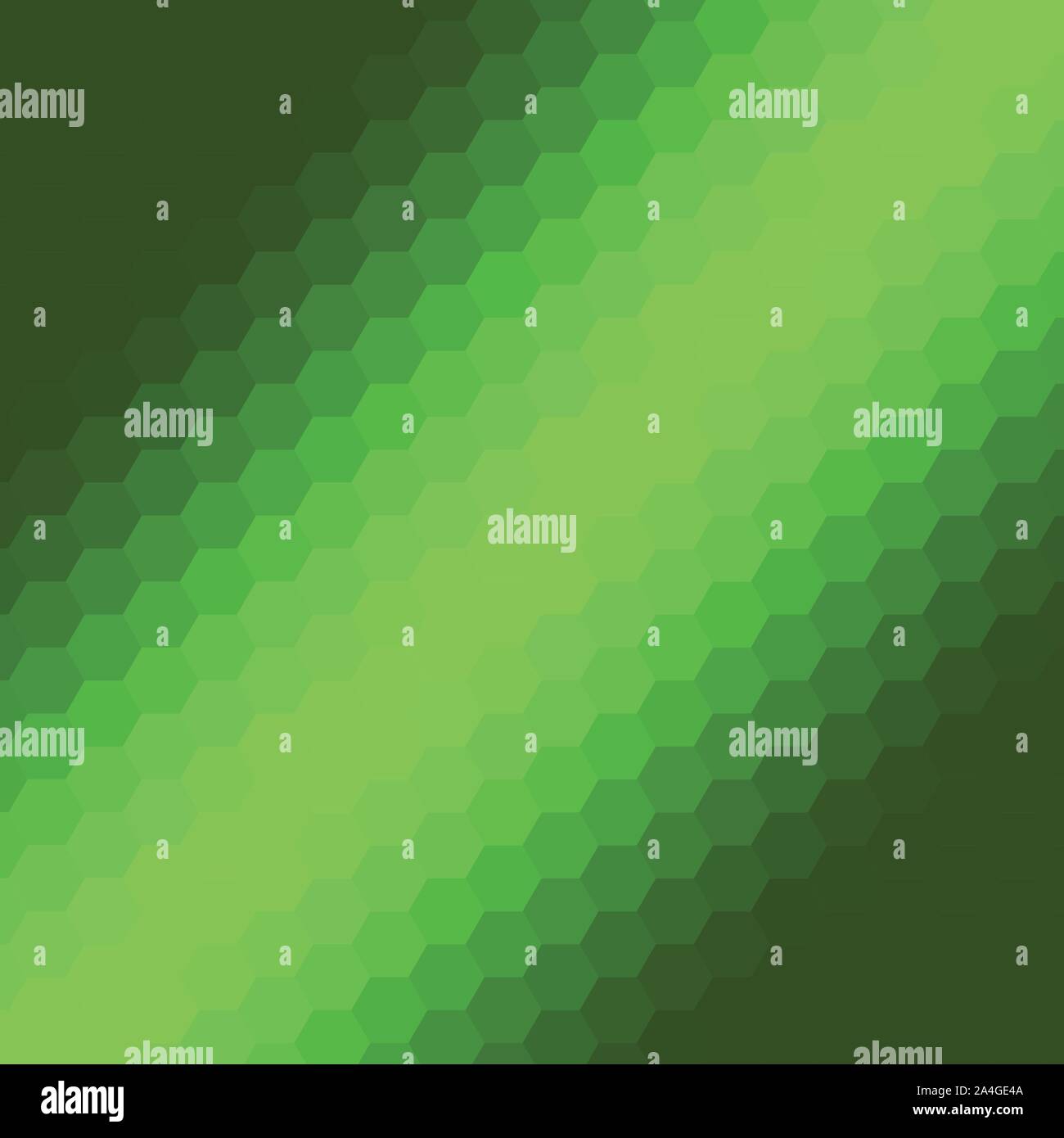 hexagon green background. abstract vector illustration Stock Vector ...