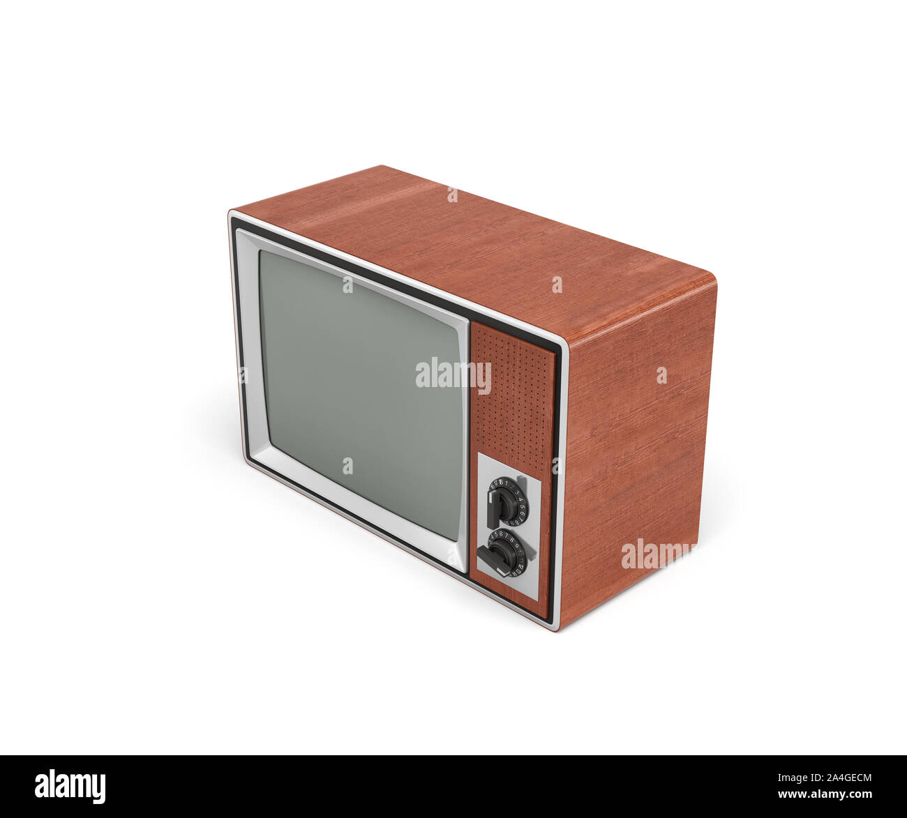 1970s tv set wood hi-res stock photography and images - Alamy
