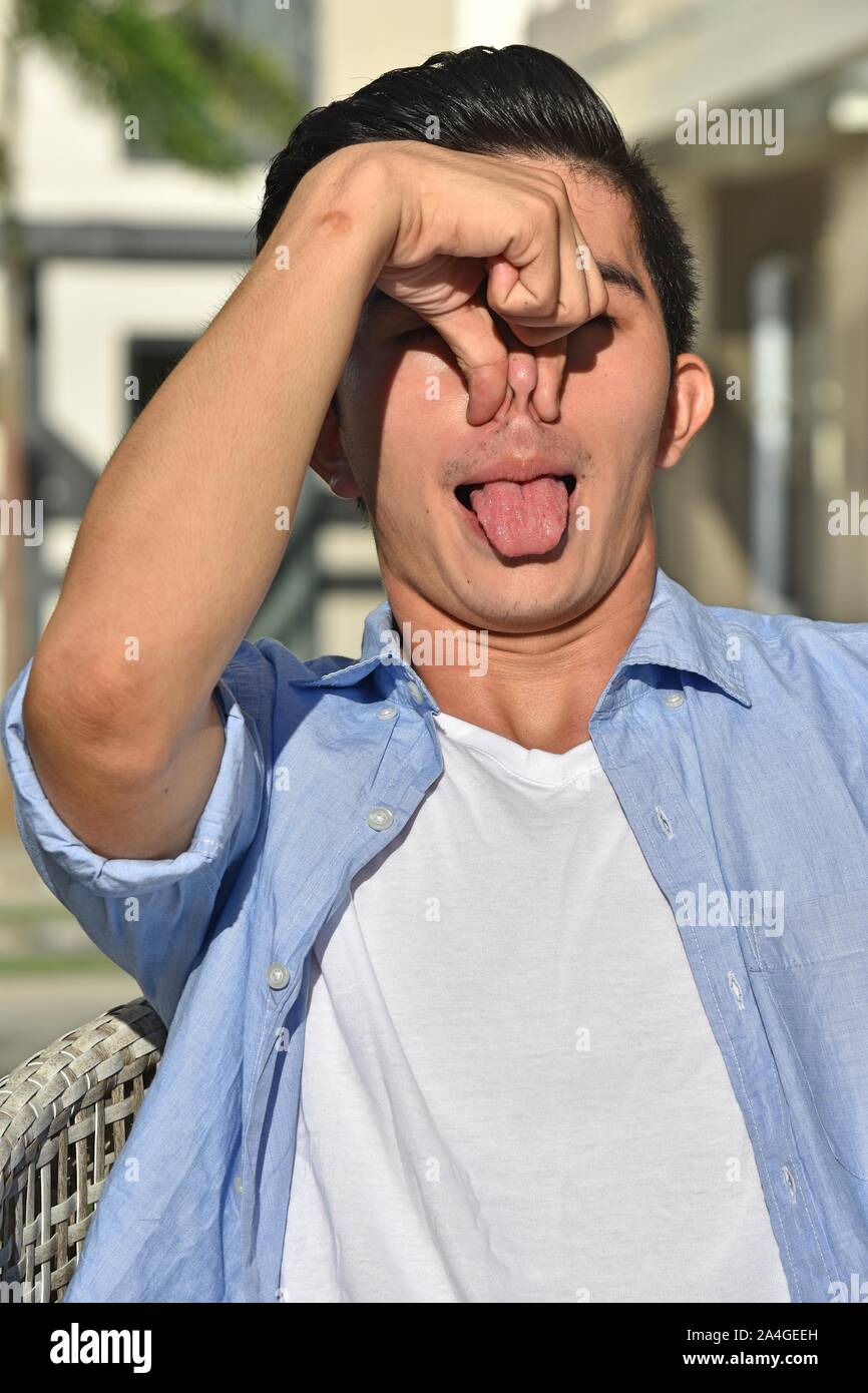 Person And Smell Stock Photo - Alamy