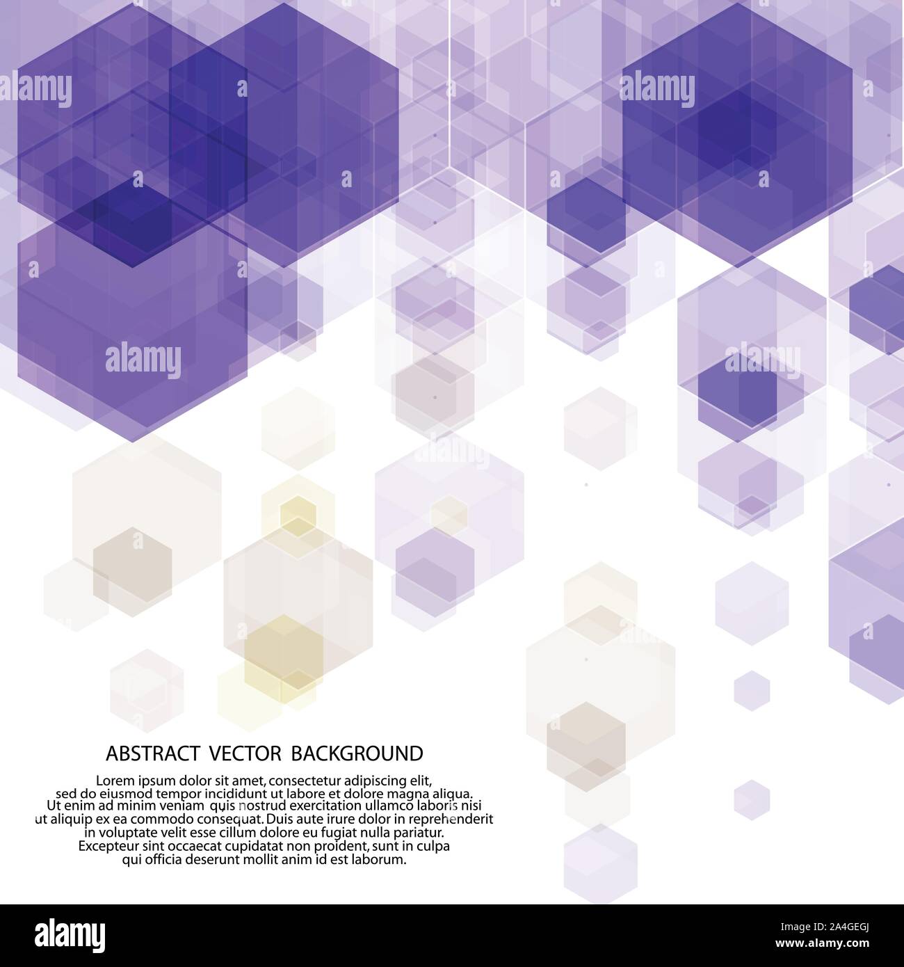 blue hexagon background. polygonal style. layout for advertising ...