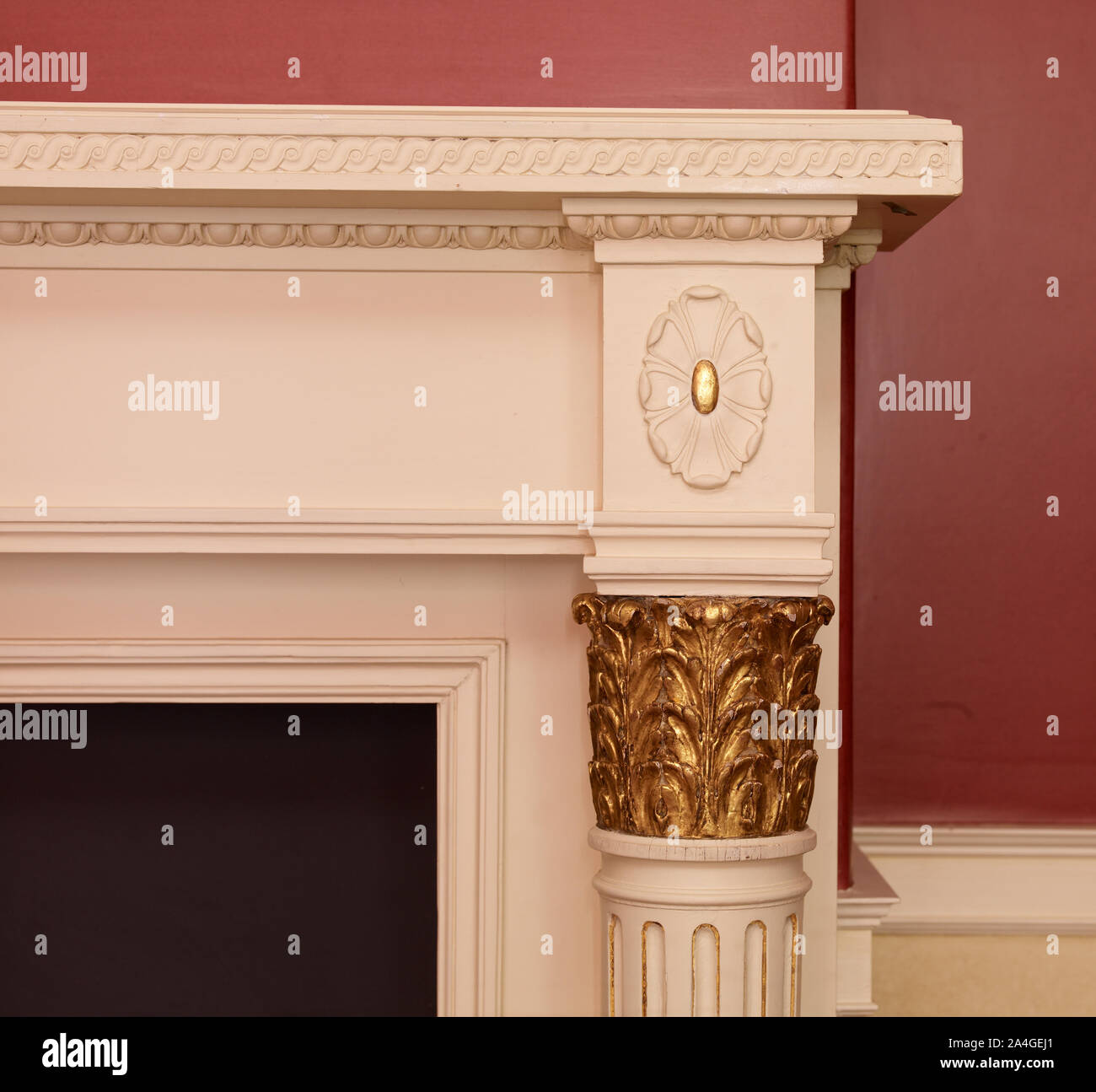 Study fireplace hi-res stock photography and images - Alamy