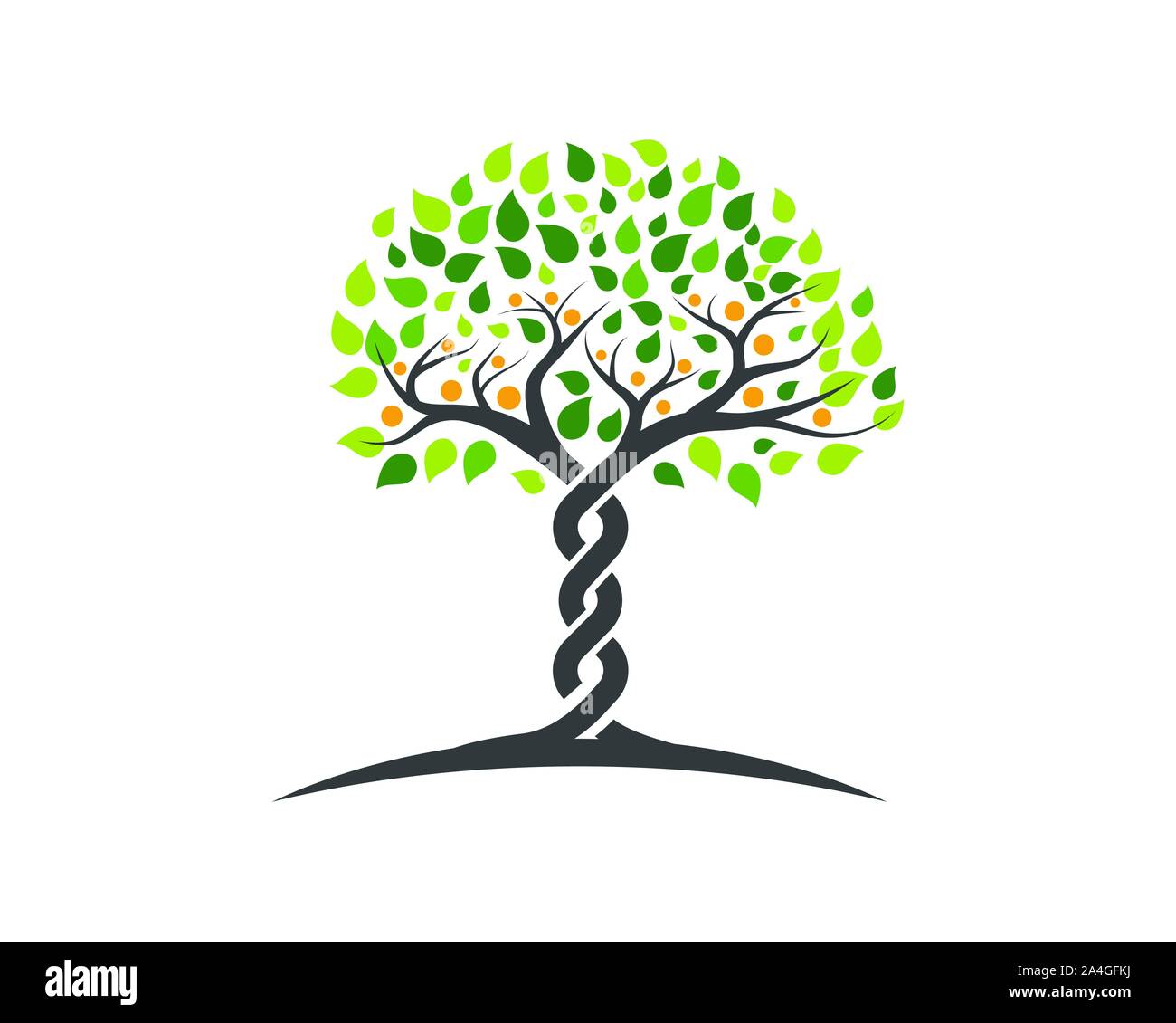 Growing together illustration hi-res stock photography and images - Alamy