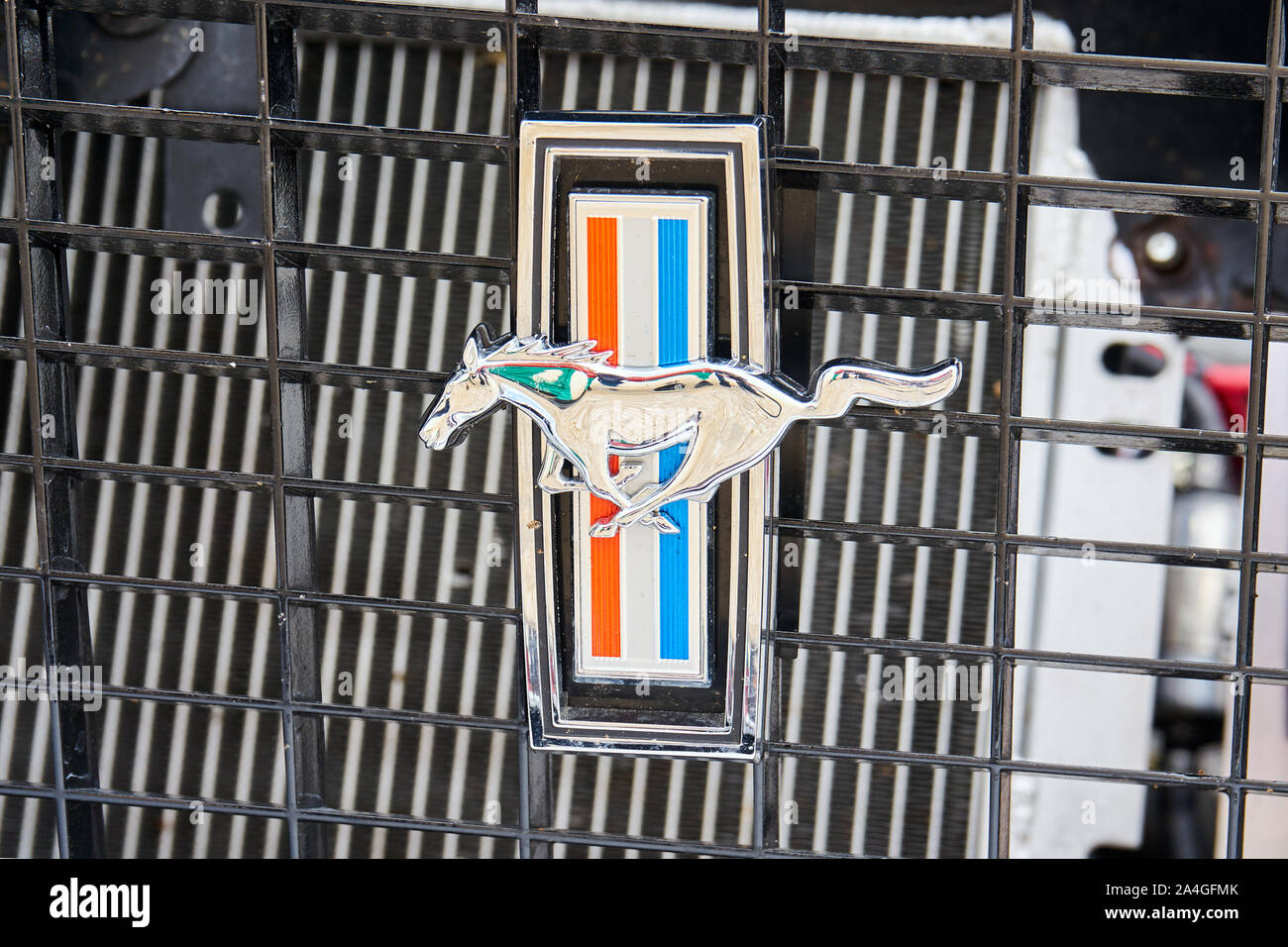 Ford mustang logo hi-res stock photography and images - Alamy