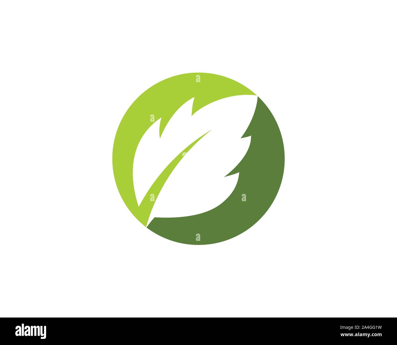Tree Leaf Vector icon Illustration design template Stock Vector Image ...