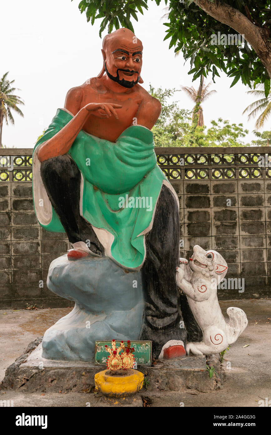 Bang Saen, Thailand - March 16, 2019: Wang Saensuk Buddhist Monastery ...