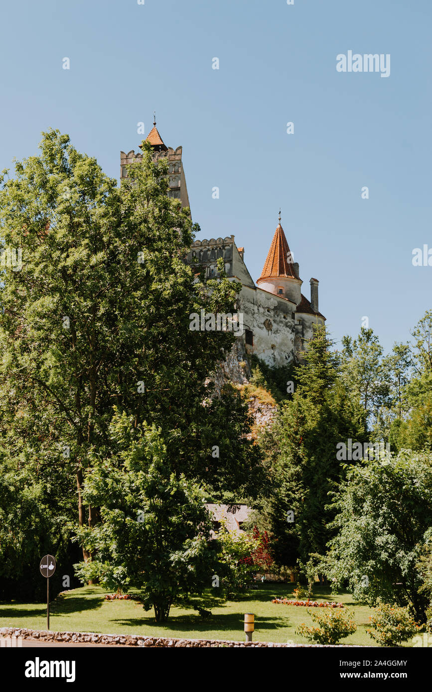 Medieval ancient europian castle in Transilvania, Romania Stock Photo ...