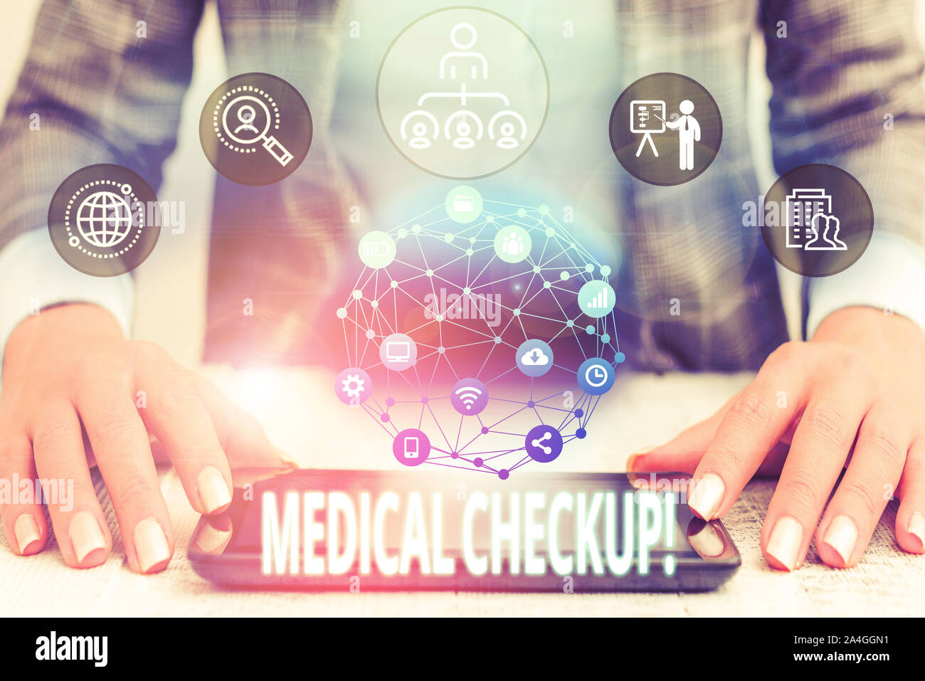 Conceptual hand writing showing Medical Checkup. Concept meaning ...