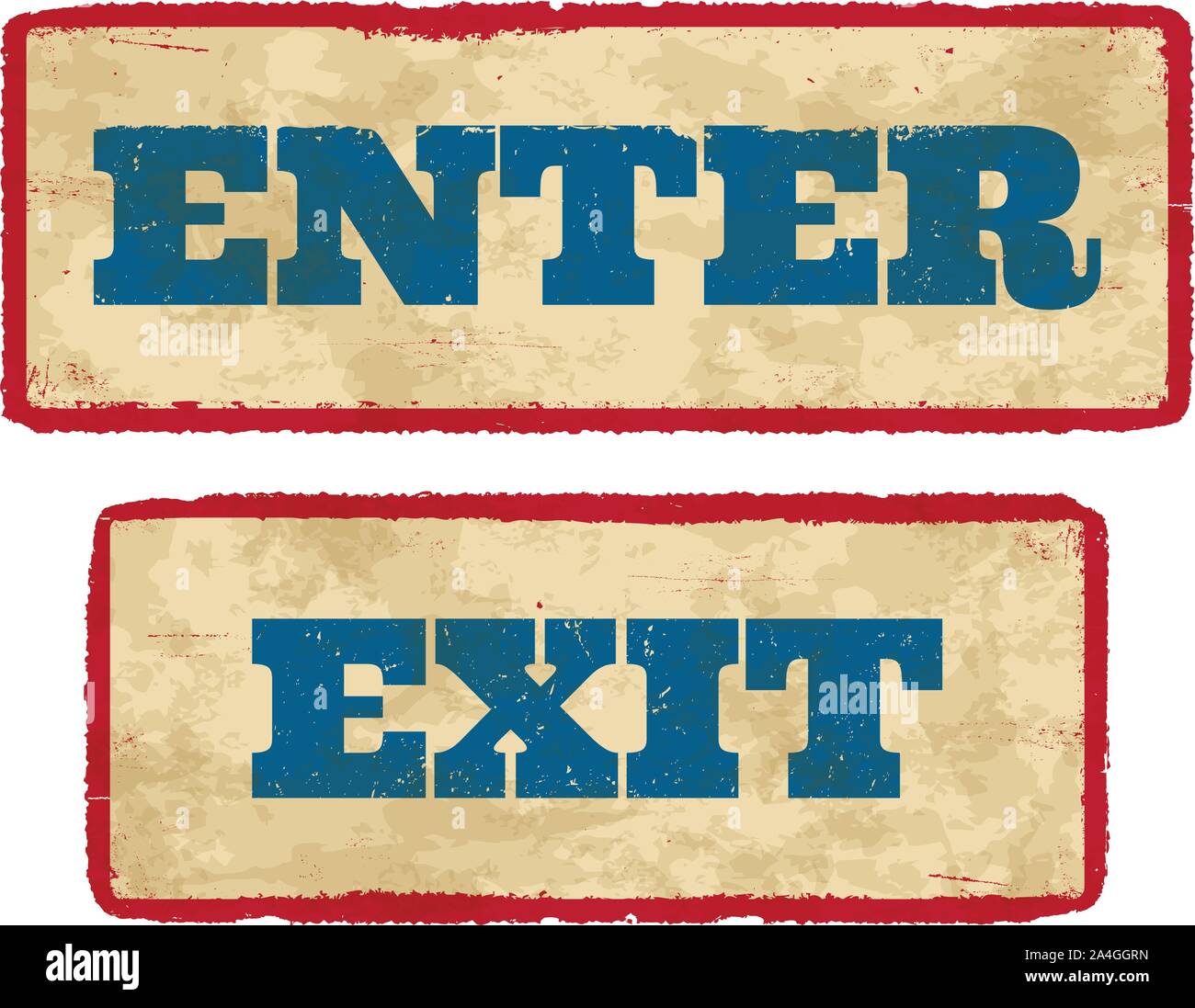 Open closed vintage retro signs hi-res stock photography and images - Alamy