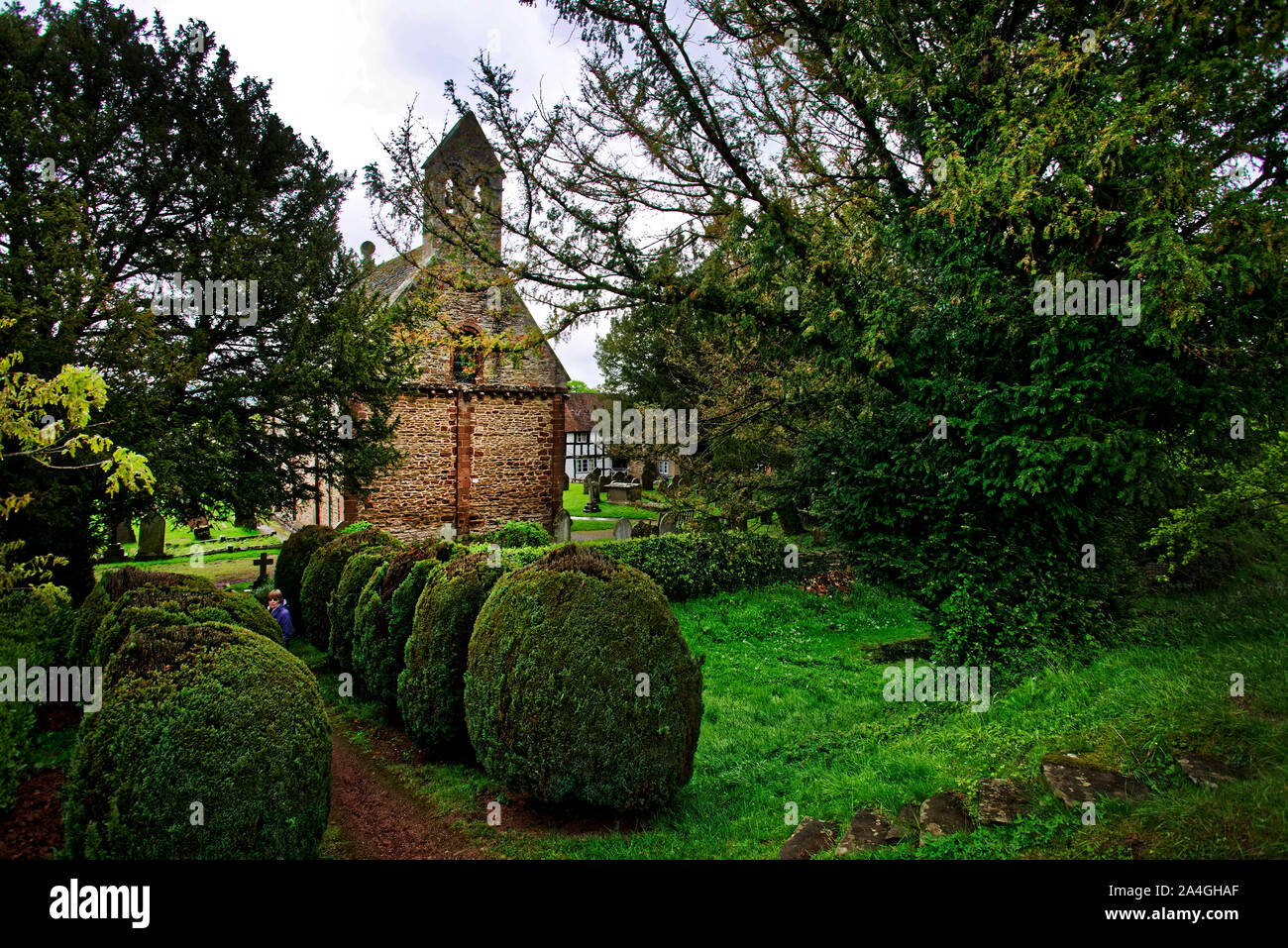 Kilpeck is a village Herefordshire, England, southwest of Hereford ...