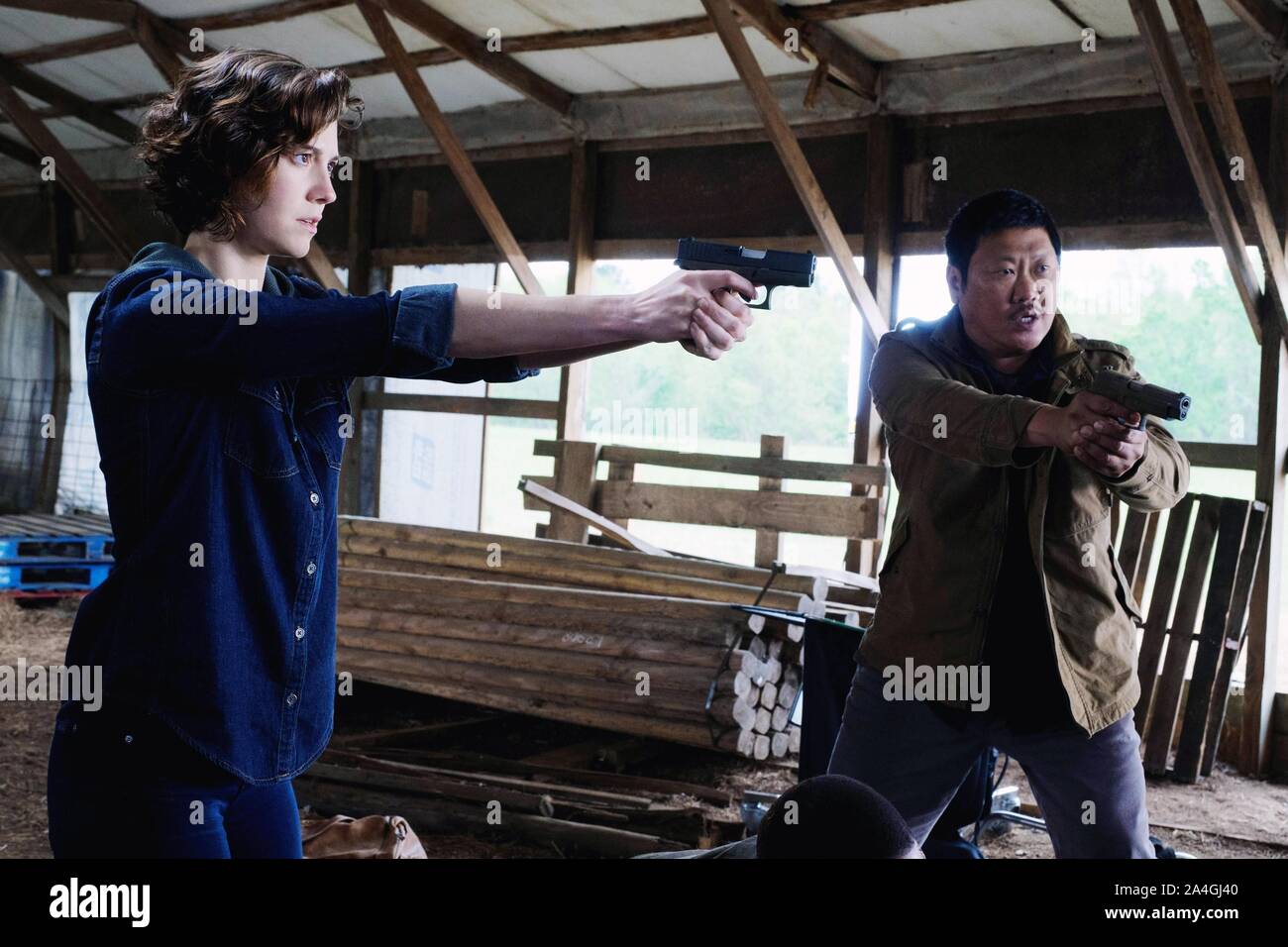 GEMINI MAN, from left: Mary Elizabeth Winstead, Benedict Wong, 2019. ph ...