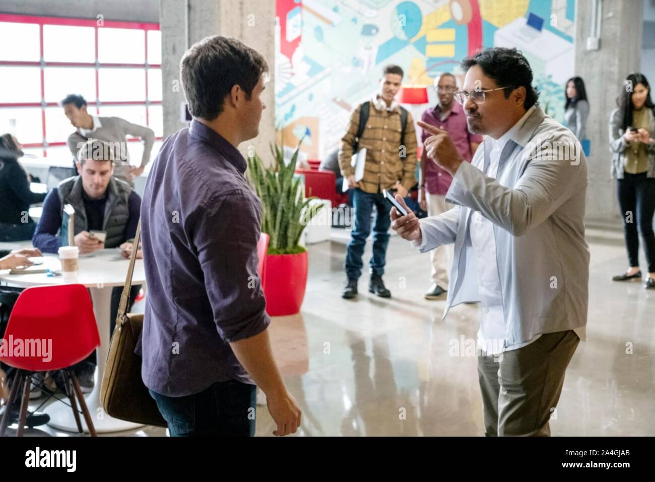 JEXI, from left: Adam Devine, Michael Pena, 2019. ph: David Moir ...