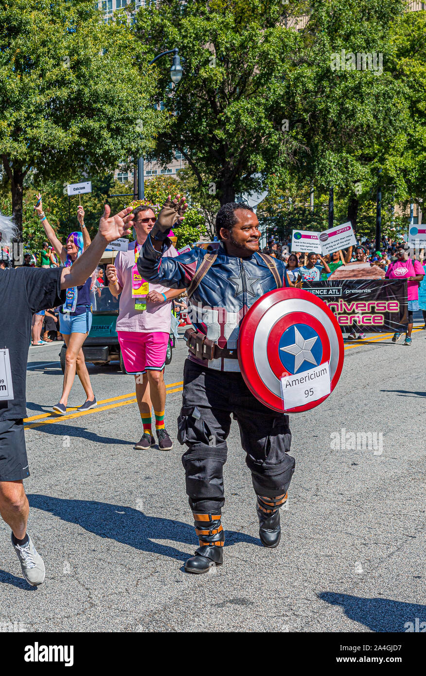 Captain Americium at DragonCon Stock Photo - Alamy
