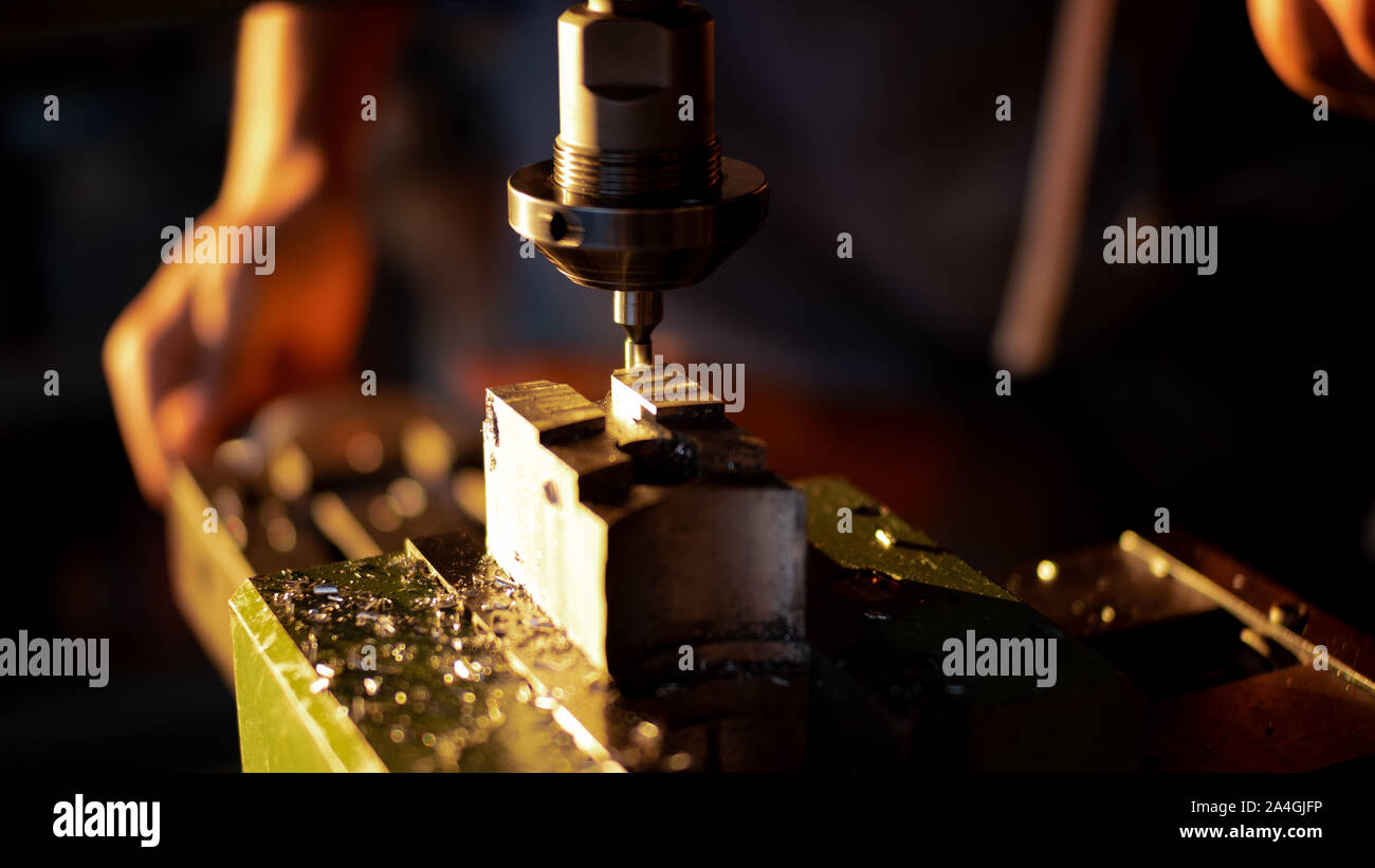 Milling machine tools hi-res stock photography and images - Alamy
