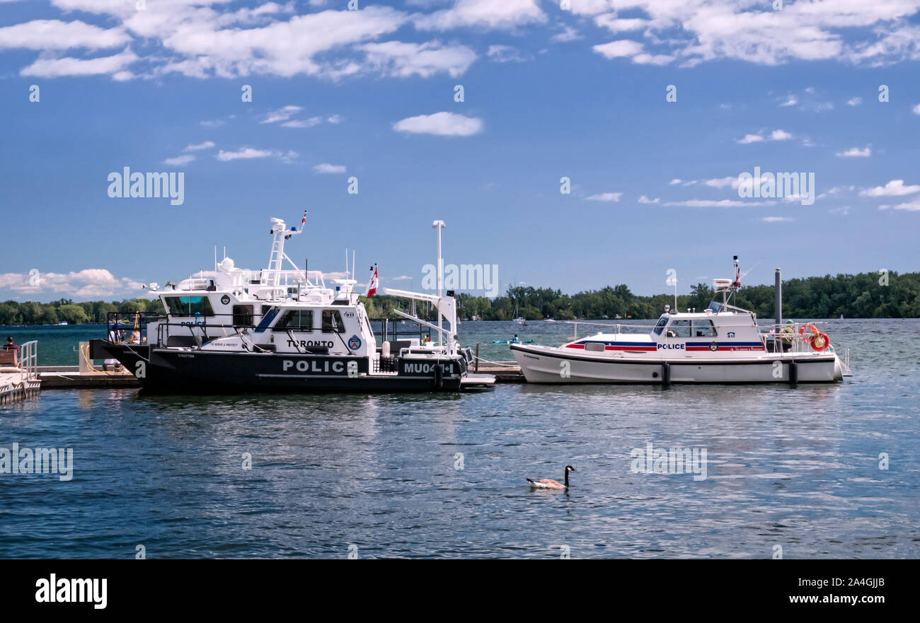 Toronto, Ontario, Canada - 2019 06 30: Toronto Police Marine Unit ...