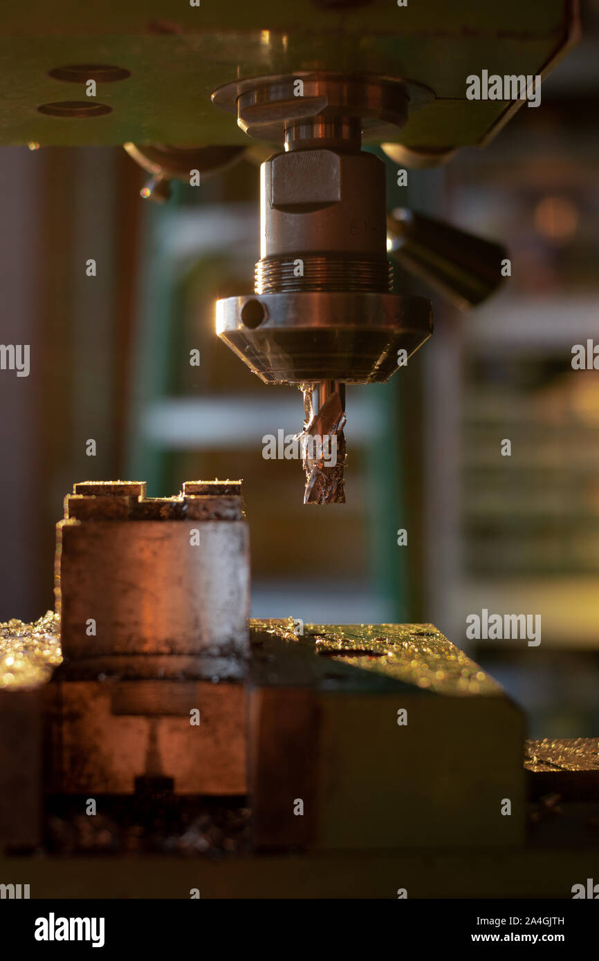 Milling machine tools hi-res stock photography and images - Alamy