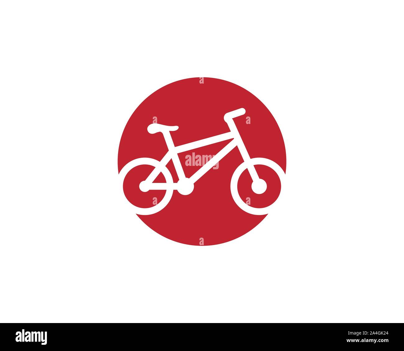 Bike logo icon design template vector illustration Stock Vector Image ...
