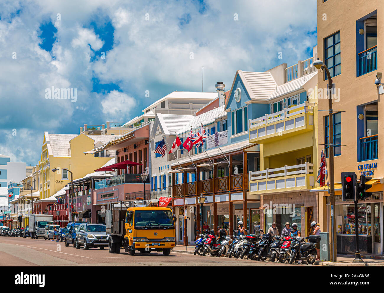 Hamilton bermuda architecture hi-res stock photography and images - Alamy