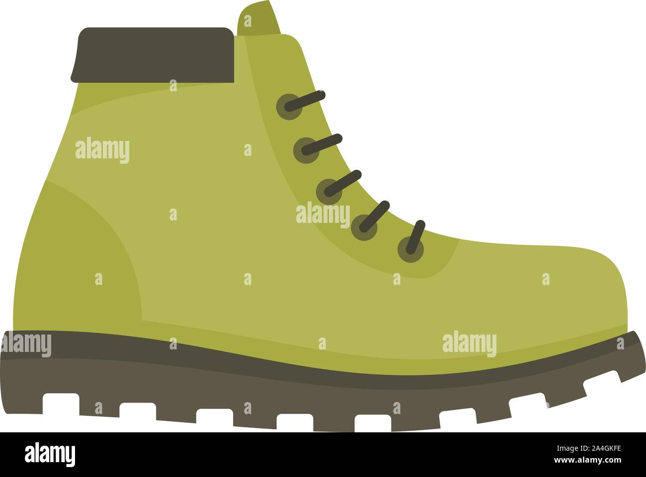 Hunter boot icon. Flat illustration of hunter boot vector icon for web ...