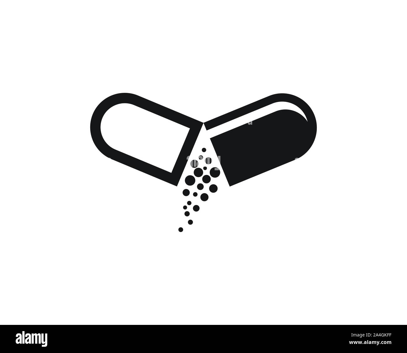 Medical Drug Vector icon Illustration design template Stock Vector ...