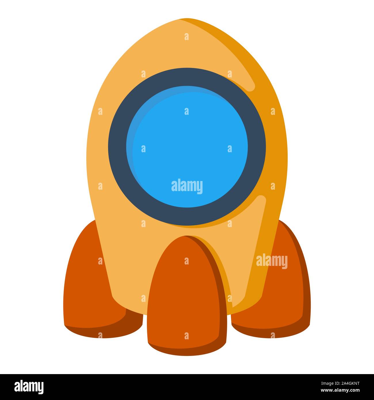 Cartoon rocket space ship Stock Vector Image & Art - Alamy