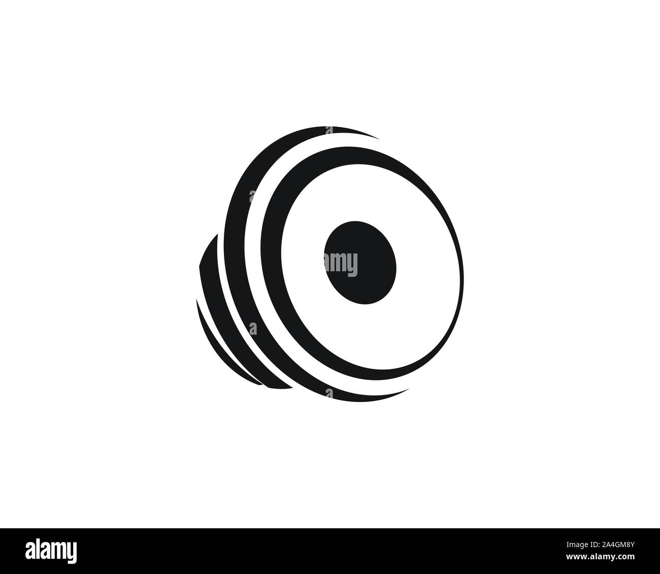 Sound icon vector illustration logo design template Stock Vector Image ...