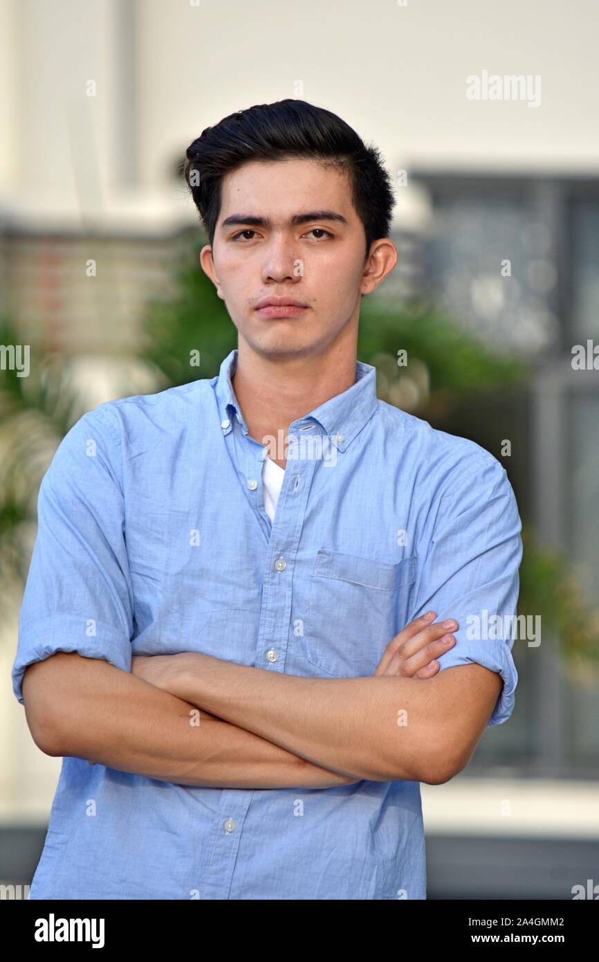 Stubborn Male Person Stock Photo - Alamy