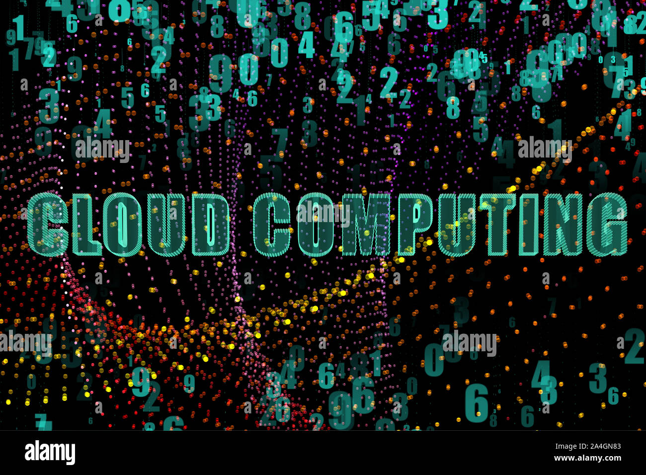 The concept of it cloud computing Stock Photo - Alamy