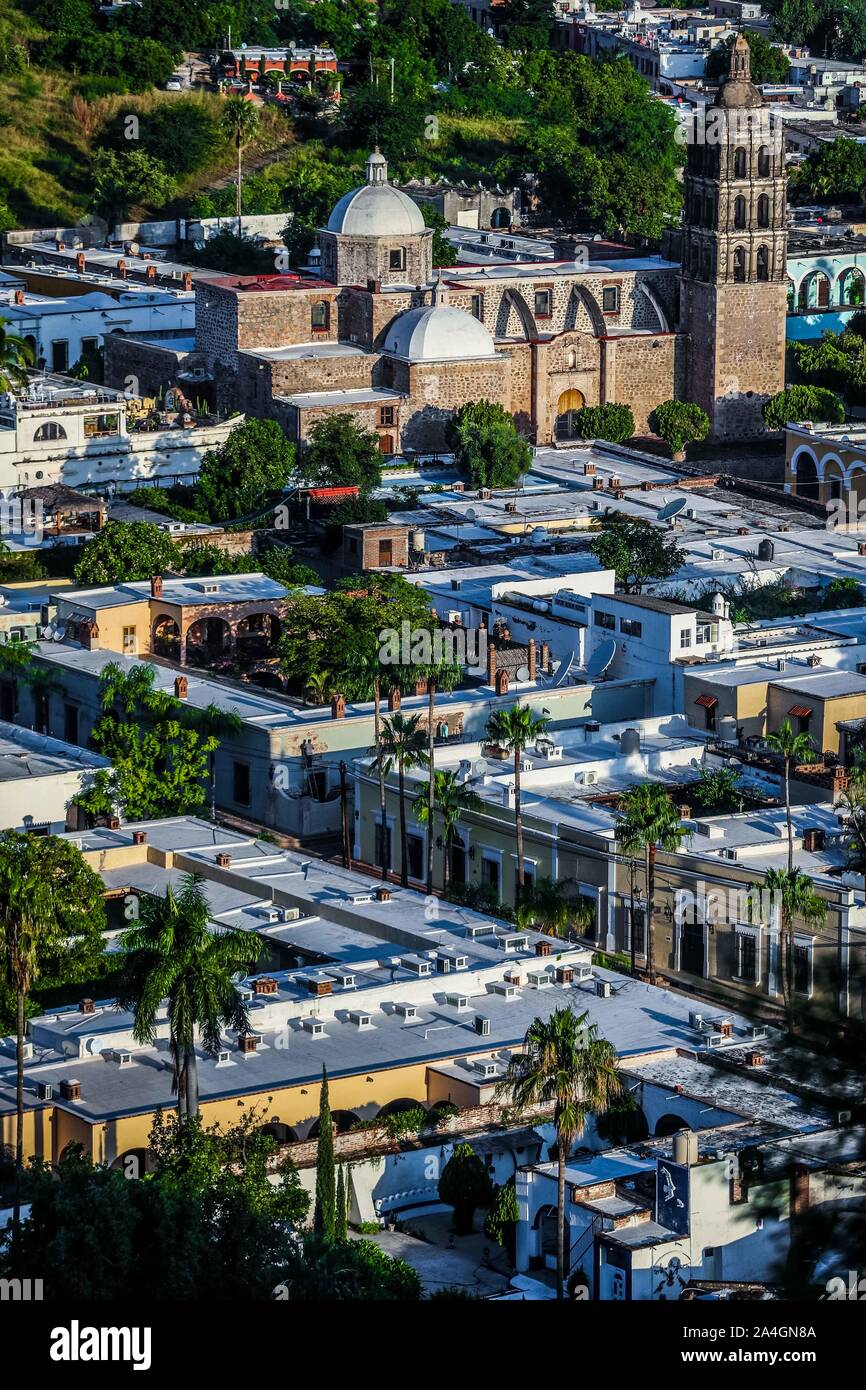 Alamos Sonora Mexico, Magical Town. Church of the Immaculate Conception ...