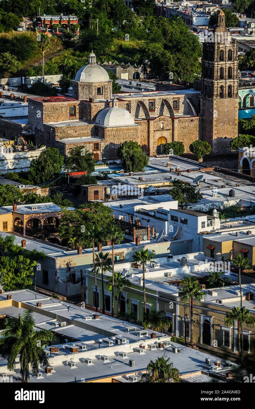 Alamos Sonora Mexico, Magical Town. Church of the Immaculate Conception ...