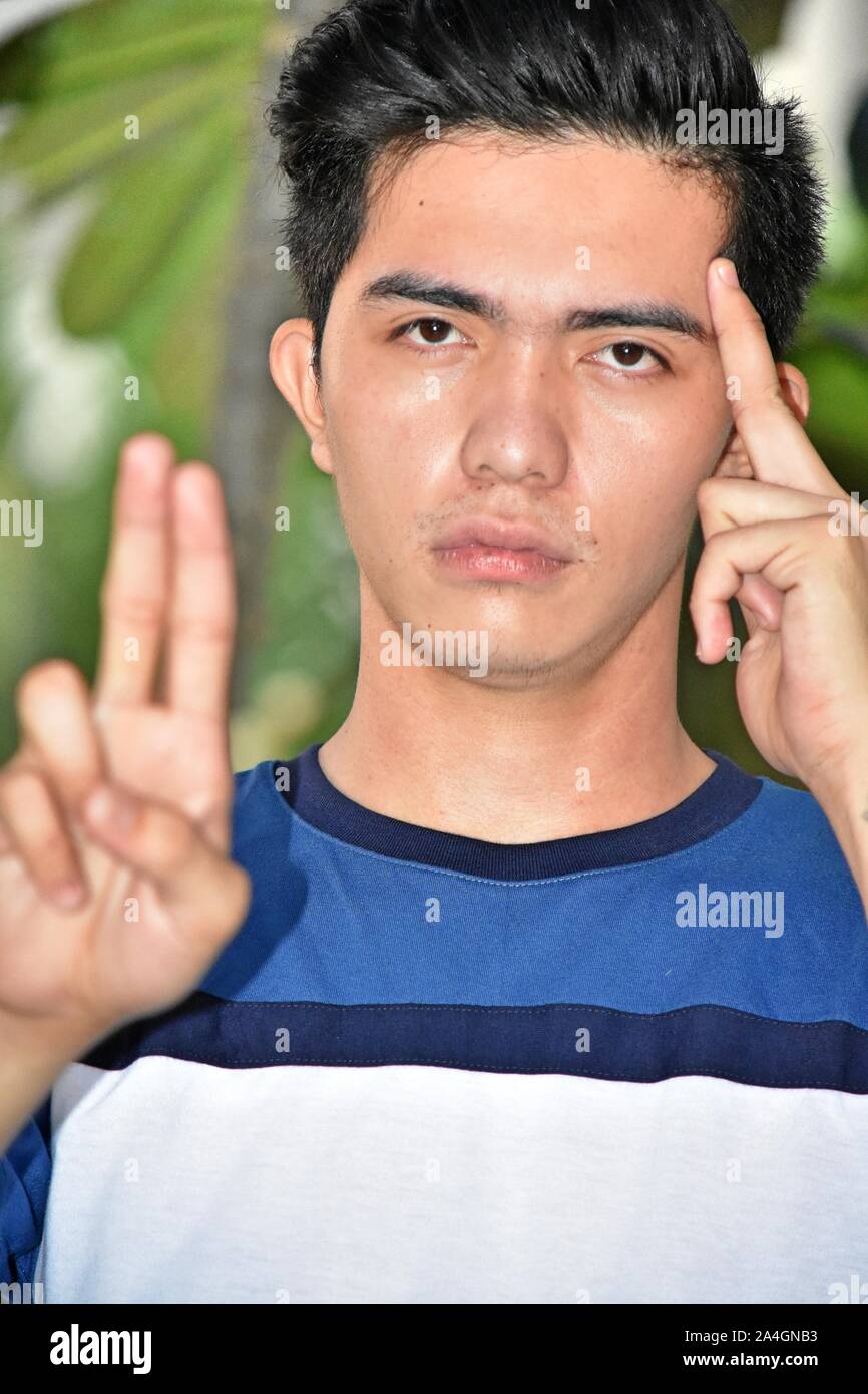 Psychic Male Person Stock Photo - Alamy