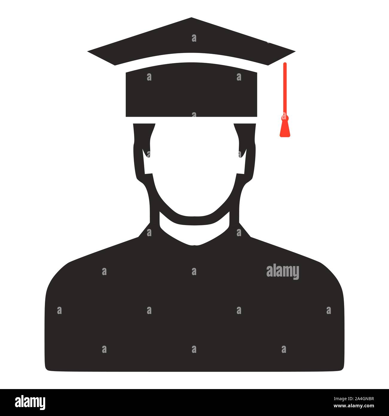 vector graduates student - education icon, university diploma ...