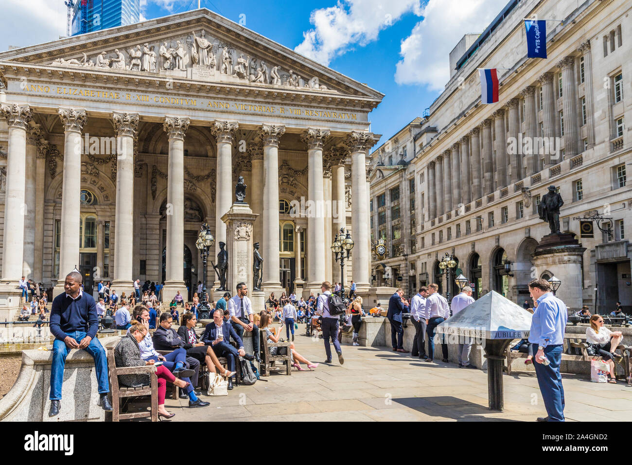 City of london bank junction hi-res stock photography and images - Alamy