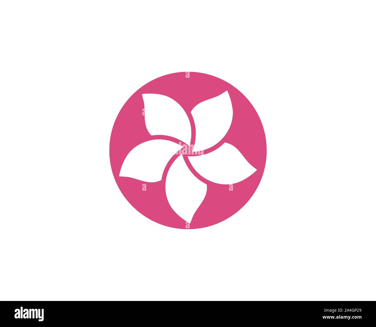 Plumeria flower icon vector illustration design logo template Stock ...