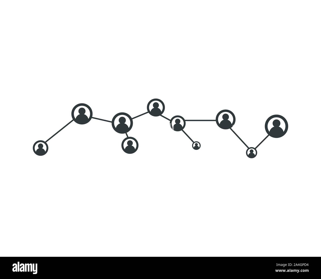 People Network and social icon design template Stock Vector Image & Art ...