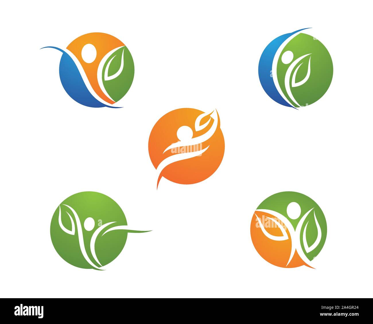 Human character logo sign illustration vector design Stock Vector Image ...