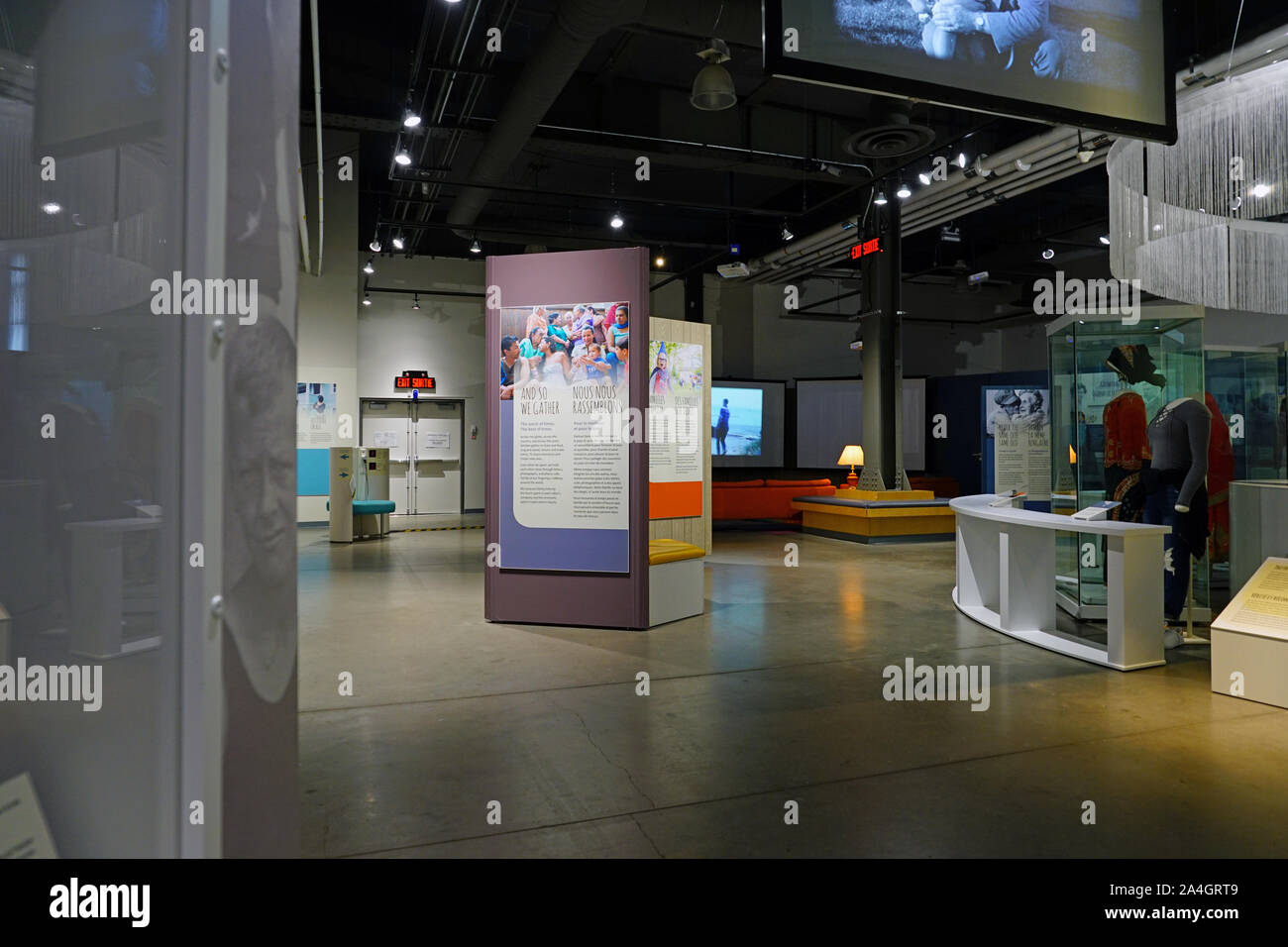 HALIFAX, NOVA SCOTIA -7 OCT 2019- View of the Canadian Museum of ...