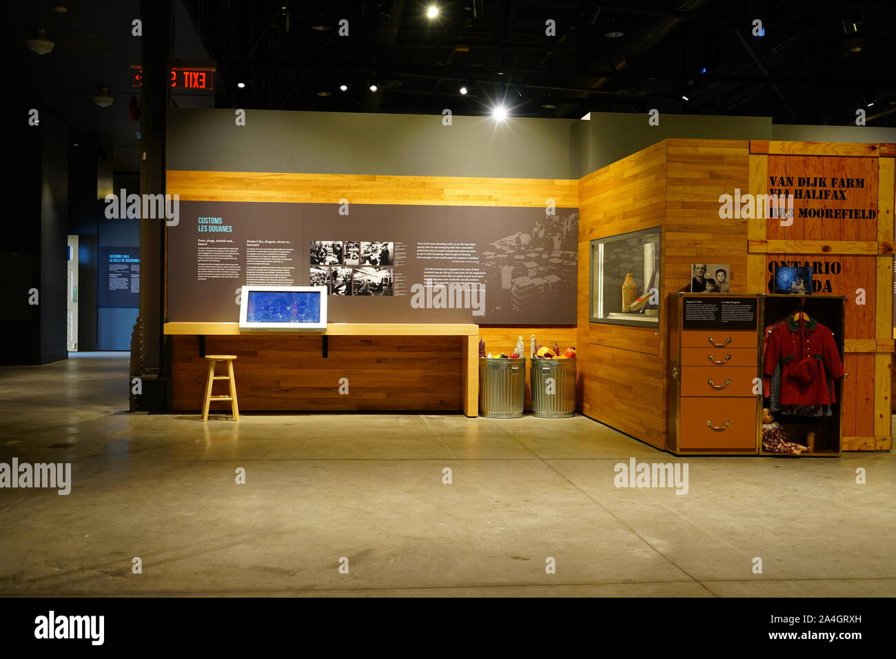 HALIFAX, NOVA SCOTIA -7 OCT 2019- View of the Canadian Museum of ...