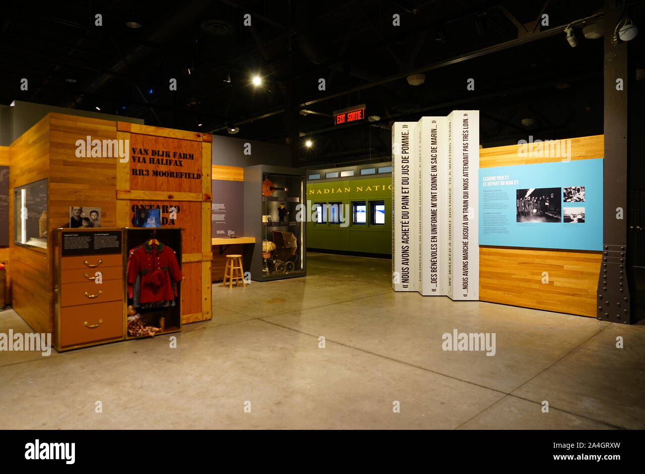 HALIFAX, NOVA SCOTIA -7 OCT 2019- View of the Canadian Museum of ...