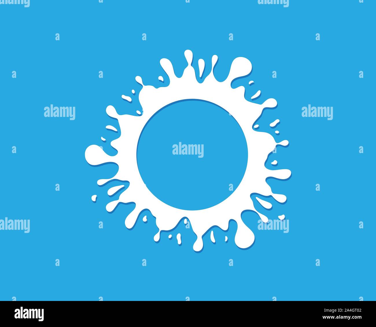 splash vector icon illustration design element template Stock Vector ...