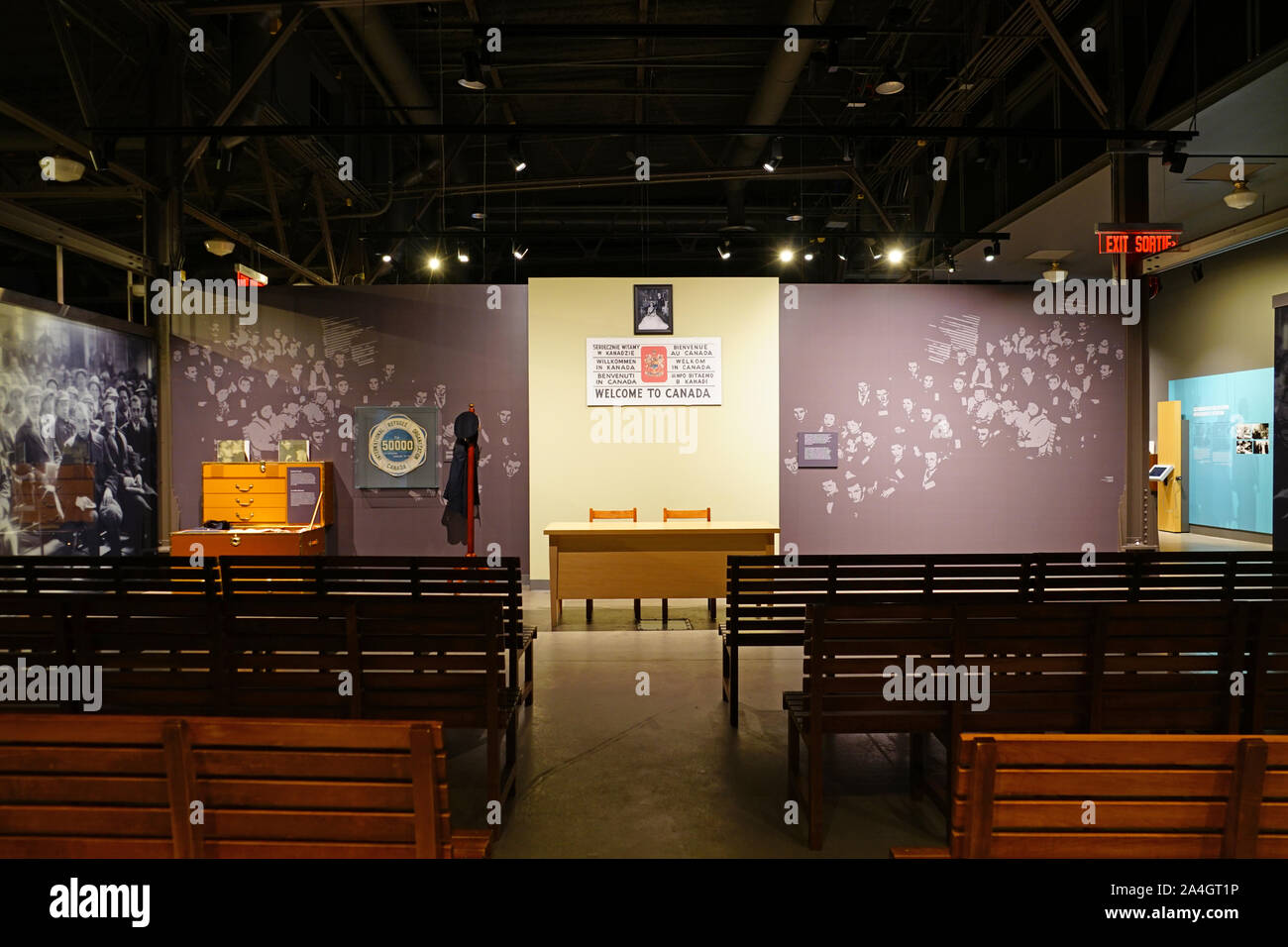 HALIFAX, NOVA SCOTIA -7 OCT 2019- View of the Canadian Museum of ...