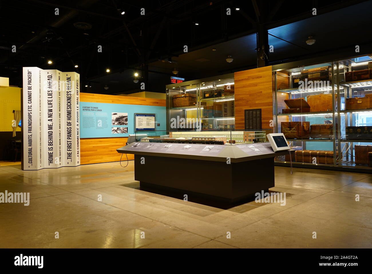 HALIFAX, NOVA SCOTIA -7 OCT 2019- View of the Canadian Museum of ...