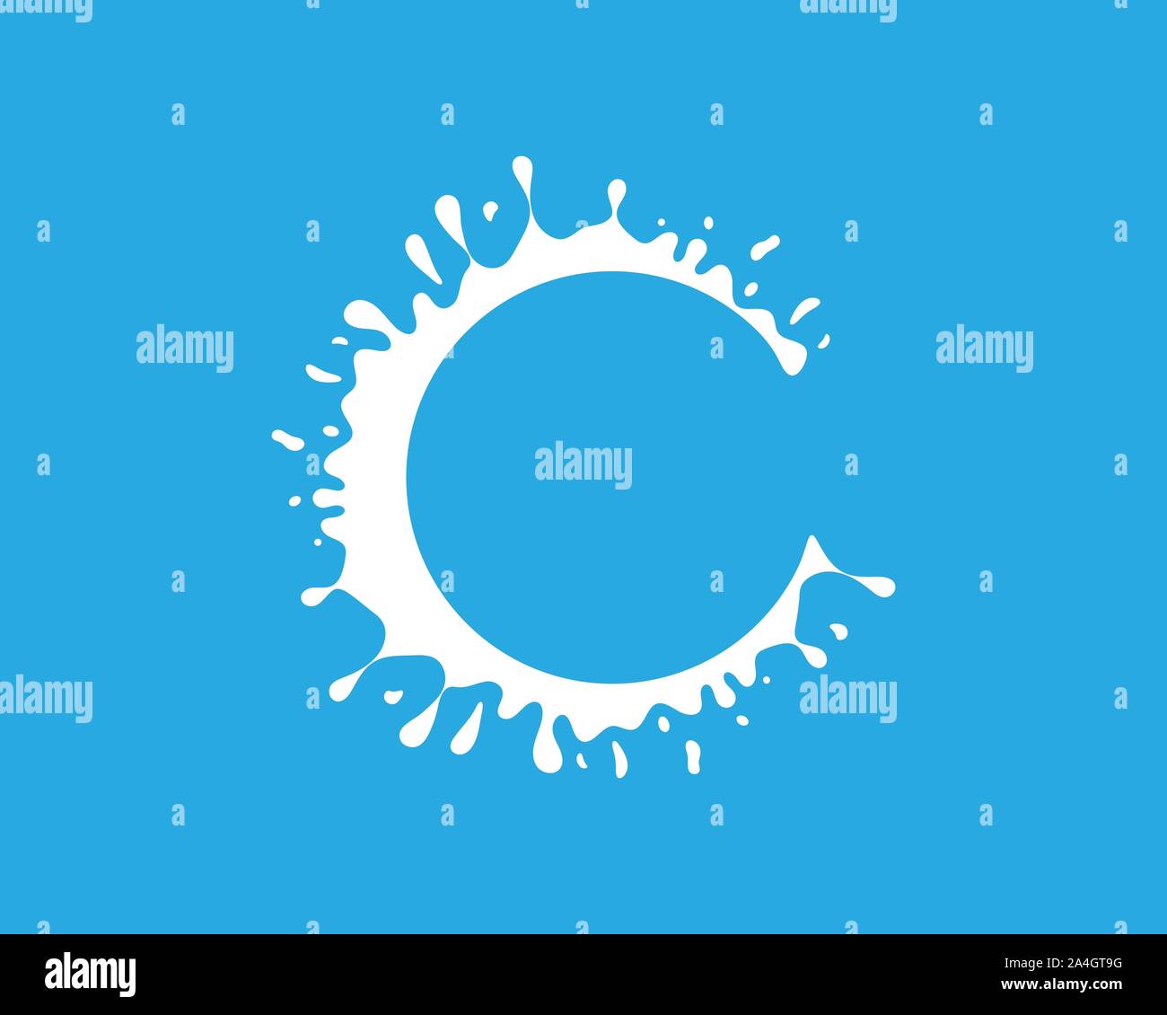 splash vector icon illustration design element template Stock Vector ...
