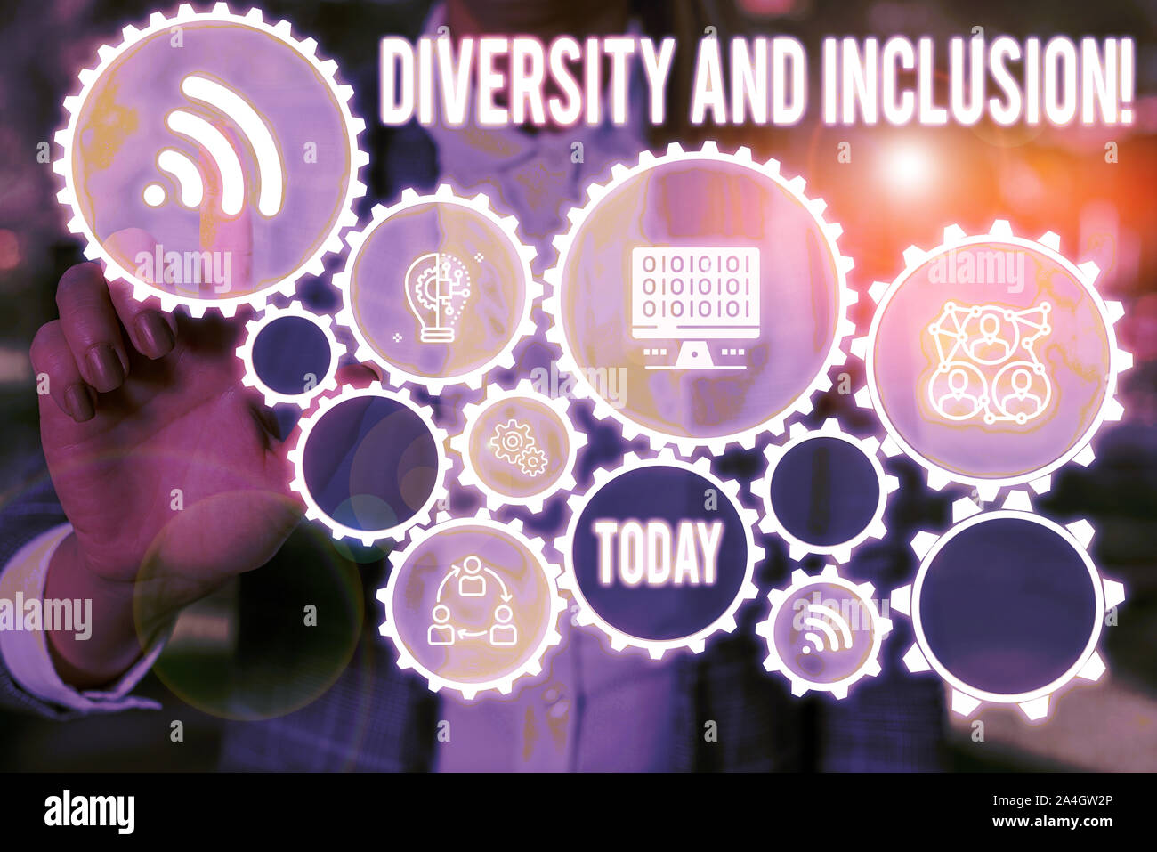 Handwriting text Diversity And Inclusion. Conceptual photo range ...