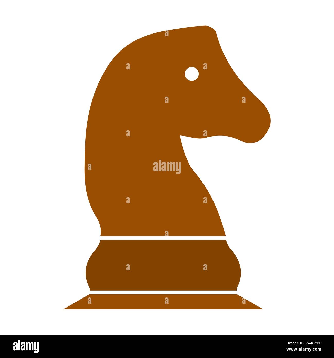 vector Chess game horse illustration - chess game, strategy Stock ...