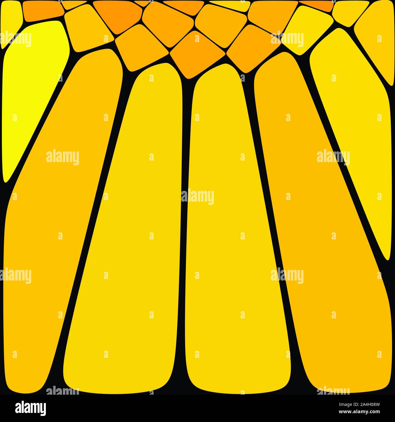 yellow background. pebbles abstract vector background Stock Vector ...