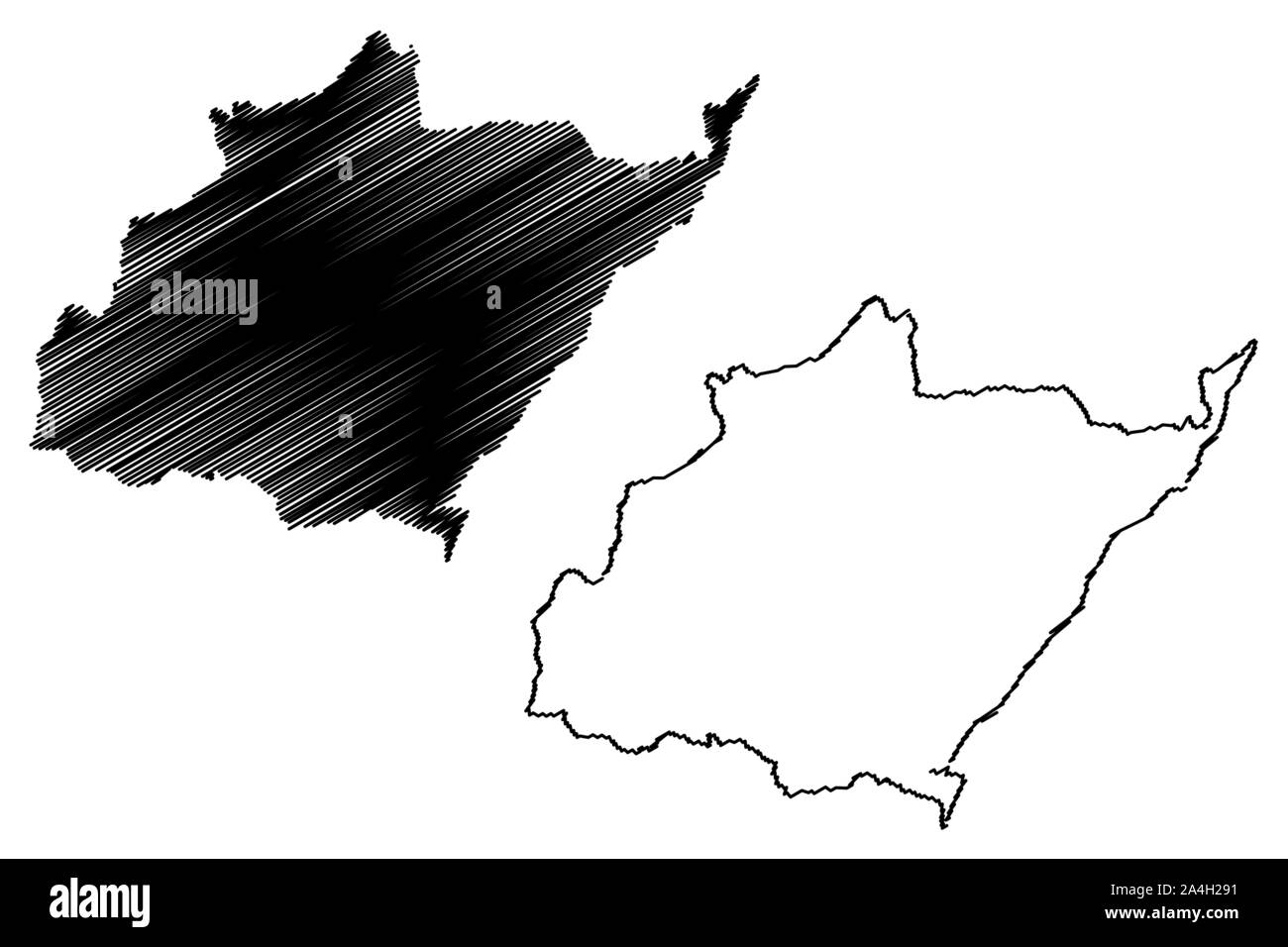 North Governorate (Lebanese Republic, Governorates of Lebanon) map ...