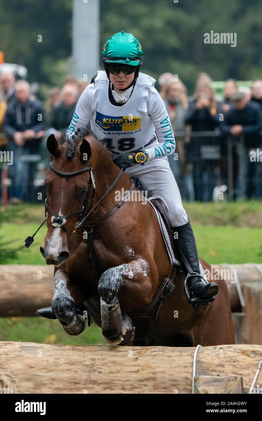 Catherine Burrell AUS with Duke during Military Boekelo on the 12th of ...