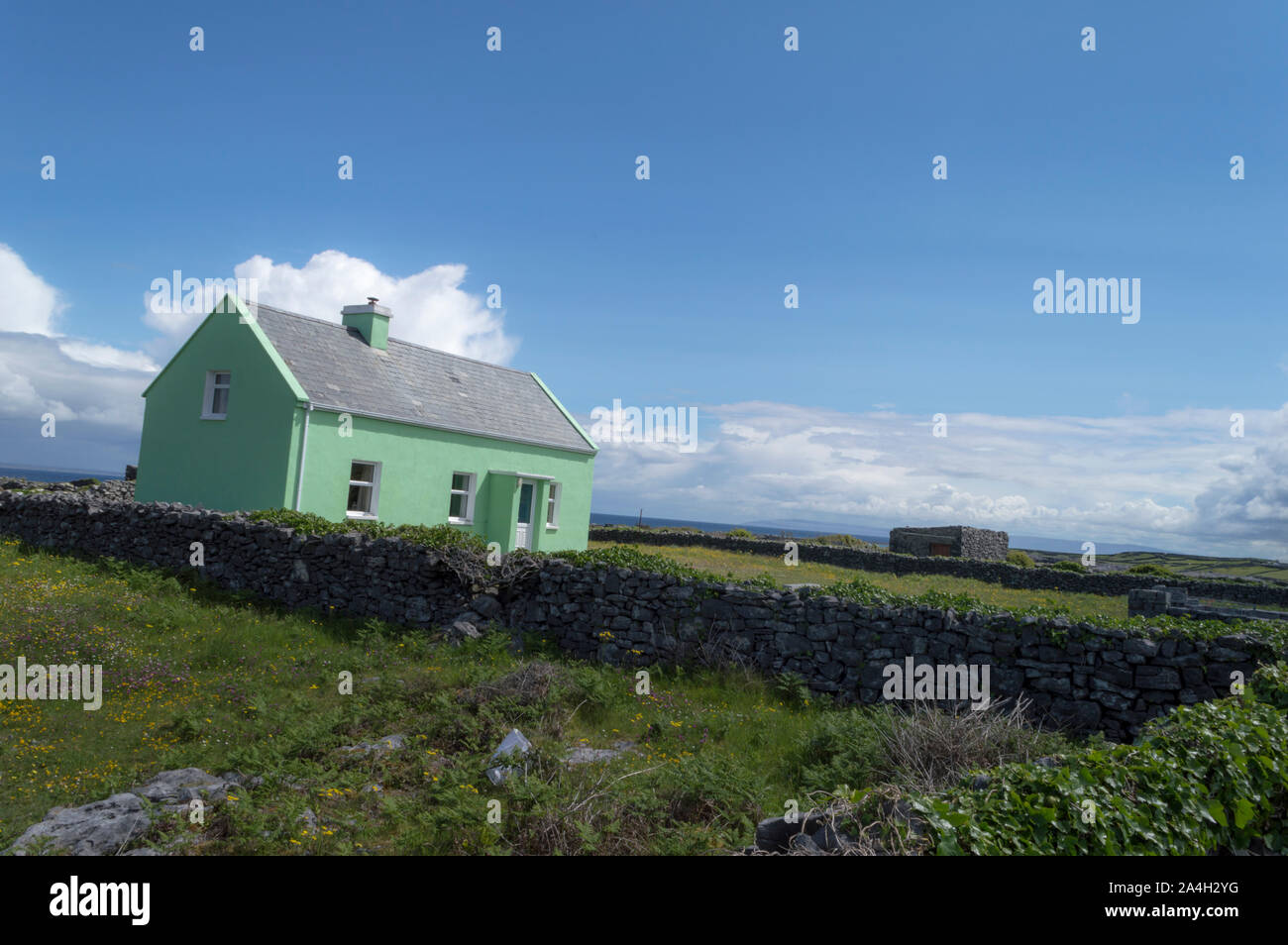 House on Inis Mór, Aran islands, Ireland Stock Photo - Alamy