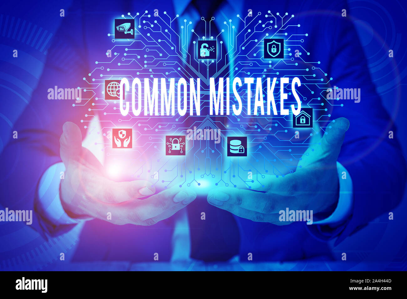 Text sign showing Common Mistakes. Business photo showcasing actions ...